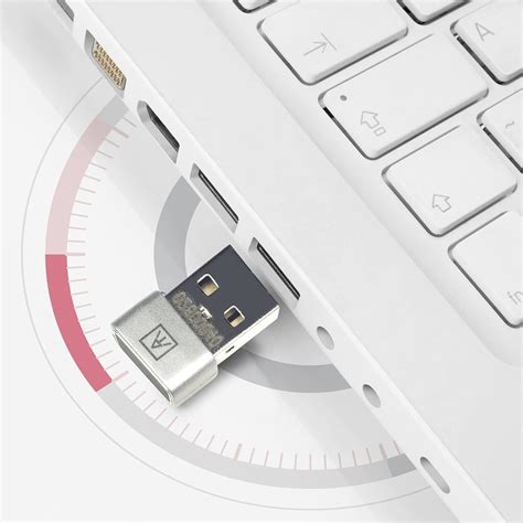 AUTHENTREND ATKey Hello USB lector de huellas dactilares Windows Hello para PC o portátil