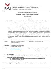 Hsci Nyaeme Spring Course Presentation Blended Docx