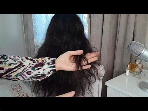 ASMR• Hair Brushing Sounds+Hair Play/ Hair cut & Relaxing Sounds ...