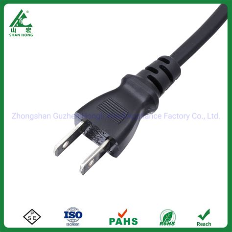 Pins Plug PSE Jet Approved Power Cord With Flexible Copper Wire Cable China Power Cord And Wire