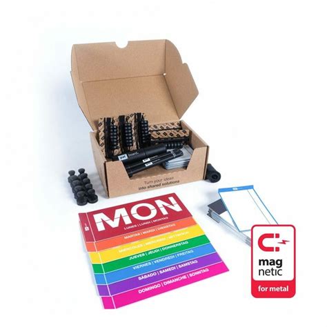 Agile Weekly Planner Board Set For Agile Teams To Imrove Team Engagement