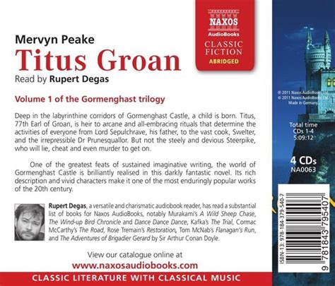 Titus Groan Rupert Degas Cd Album Muziek Bol