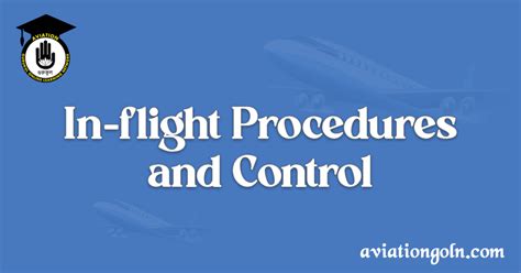 In Flight Procedures And Control Functionalities Of Flight Management Systems Aviation