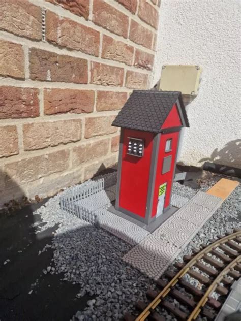 Trafo Haus Transformator Gebäude Für Lgb Spur G Oder Piko Mit