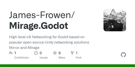 Github James Frowenmiragegodot High Level C Networking For Godot