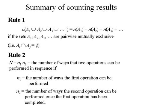 counting techniques for counting rule 1 suppose we