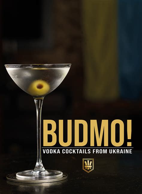 Budmo Vodka Cocktails From Ukraine Dimas Vodka