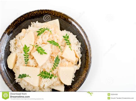 Takenoko Gohan Stock Photo Image Of Food Pepper Curd 20264490