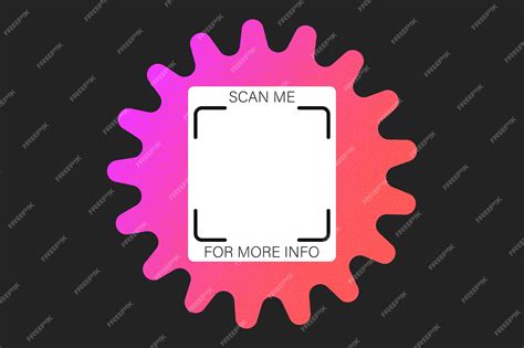 기하학적 텍스처 Qr 코드 터 요소 스캔 나 전화 라벨 템플릿 Qr 코드 스티커 모 프리미엄 벡터
