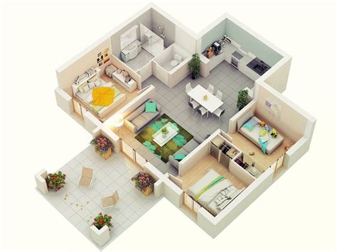 10 Diseños de departamentos con balcones amplios
