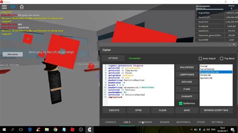 Roblox Script Executor Works Op 2017 02092017 Youtube