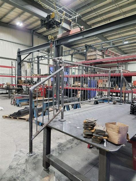 Metal Stairs Steps Ladders And Handrails Fabrication Kammerer Kdi