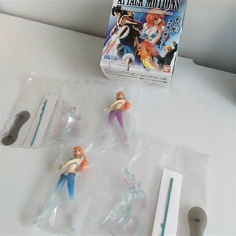 ワンピース アタックモーションズ ナミ レアカラー ノーマルカラー セット メルカリ