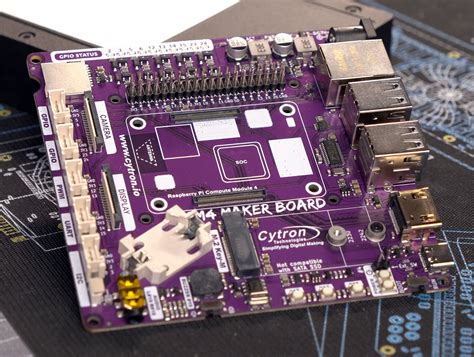 Cytron Cm4 Maker Board Raspberry Pi Pcie Database