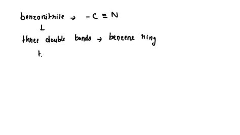Draw The Resonating Structures Of Benzonitrile
