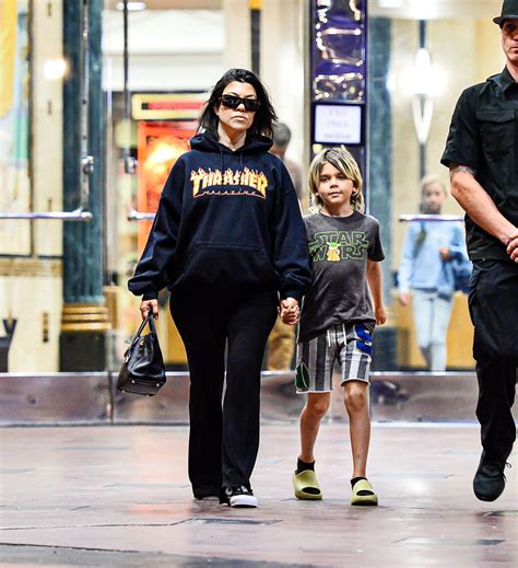 Reign Disick 8 Looks Taller Than Ever As He Holds Pregnant Mom