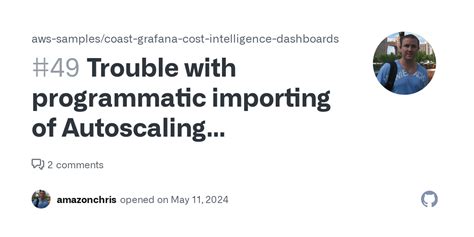 Trouble With Programmatic Importing Of Autoscaling Dashboard · Issue