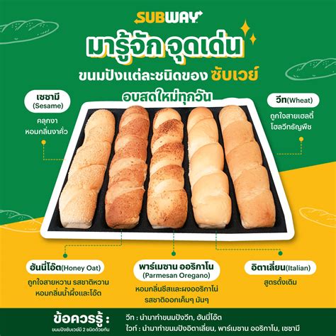 Subway Thailand มารู้จัก จุดเด่น