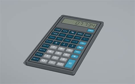 3d Design Scientific Calculator Tinkercad
