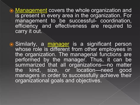Chapter 1 Nature And Concept Of Management 1 Pptx