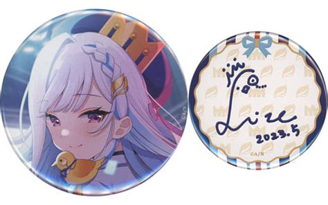 駿河屋 リゼ・ヘルエスタ 缶バッジ2種セット 「バーチャルyoutuber にじさんじ リゼ・ヘルエスタ 誕生日2023」（バッジ・ピンズ）