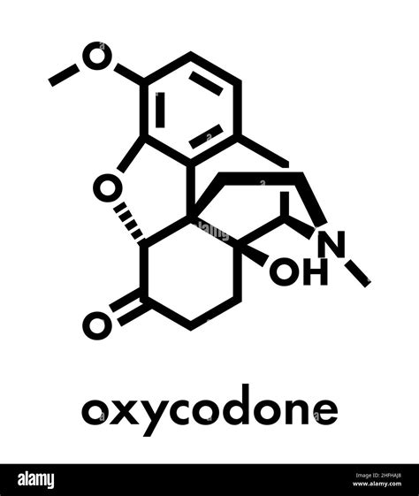 Oxycodone Chemical Structure