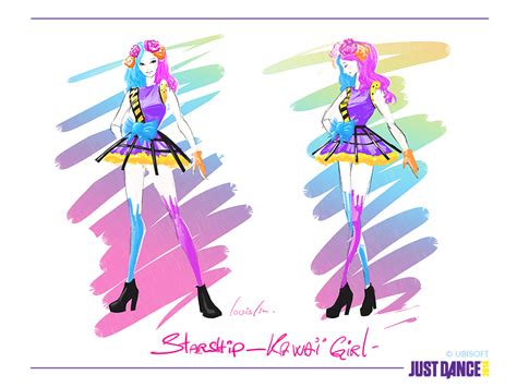 Just Dance 2014 Concept Art Starship Coach By Killerxtrem On Deviantart