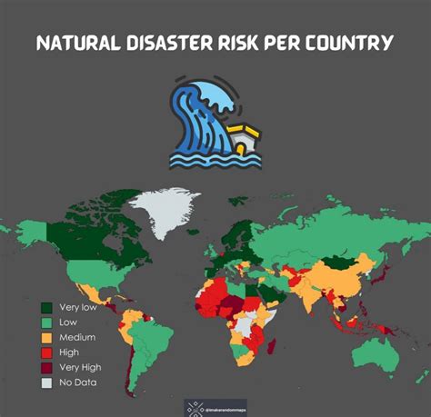 Natural Disaster Risk Per Country Rmapporn