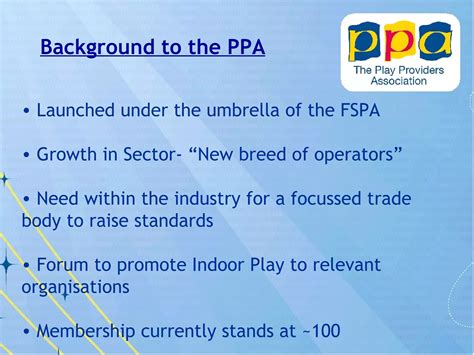 Ppa Membeship Presentation Ppt