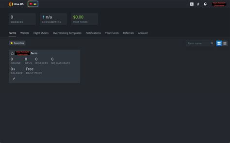 Mining Ergo On HiveOS Ergo Platform