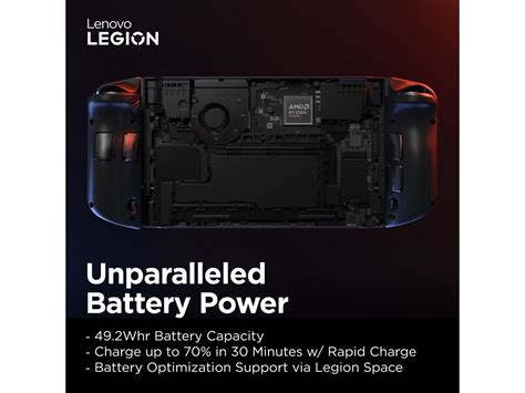 Lenovo Legion Go Handheld Touchscreen Gaming PC Shadow Black AMD Ryzen Z Extreme GB RAM