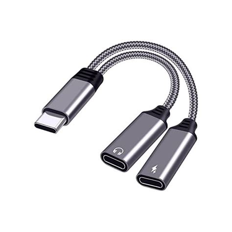 티몬 글로벌 홀세일 2in1 유형 C 고속 충전 이어폰 변환 케이블 Type C 이어폰 잭 Usb C Pd 충전 어댑터 카메라캠코더