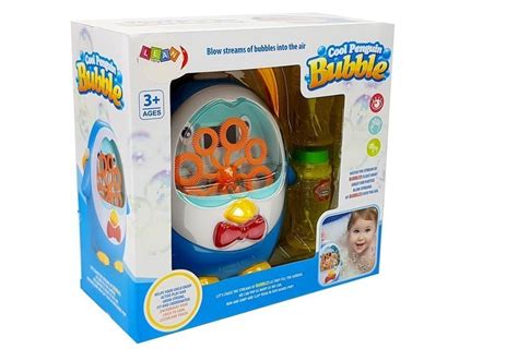 Bubble Machine Penguin Liquid Toys Bubbles