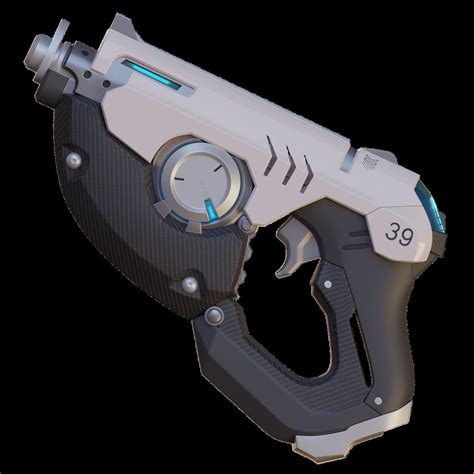 Overwatch 2 Tracer Pulse Pistol Prop 3d Model 3d Model 3d Printable