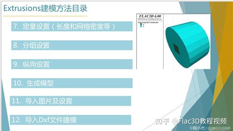 Flac3d常见的建模方法汇总 知乎