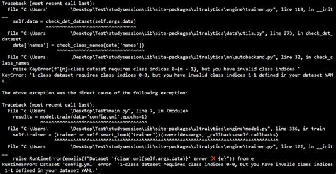 Dataset Yaml Not Found Error · Issue 1201 · Ultralyticsultralytics · Github