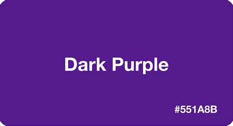 Dark Violet Color Code