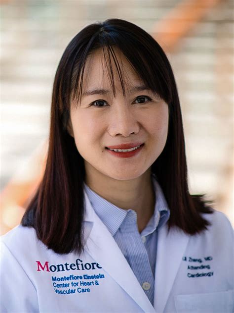 Lili Zhang M D Faculty Directory Albert Einstein College Of Medicine