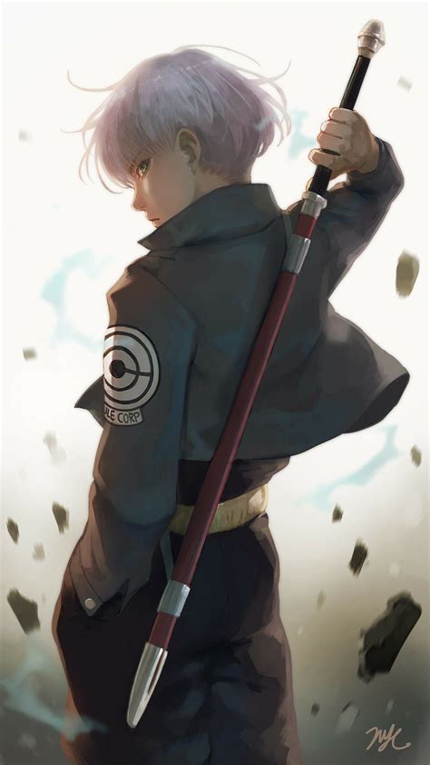 Trunks Del Futuro Art Anime Manga Anime Manga Boy Goten Y Trunks