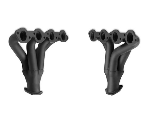 Flowtech 11701FLT Flowtech Tight Fit Block Hugger Headers Black Paint
