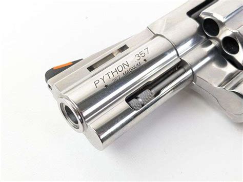Nib Colt Python 357 Magnum Revolver Kraft Auction Service Llc