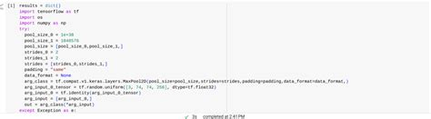 Crash When Running Patv1keraslayersmaxpool2d On Colab · Issue