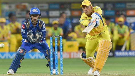 Ipl 2018 Csk Vs Mi Chennai Super Kings Captain Ms Dhoni Creates Yet