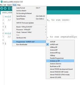 Attiny Programming Shield Using Arduino UNO Arduino Programmer Programming