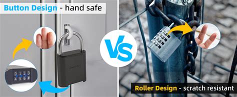 Kenrone Combination Lock 4 8 Digit Combination Padlock Outdoor School Lock Gym Lock For Fence