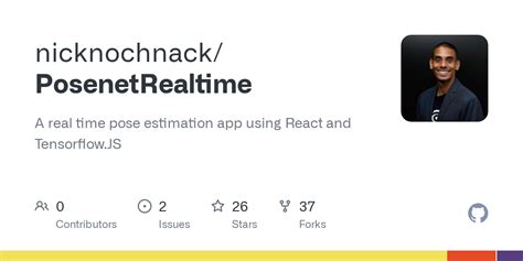 Github Nicknochnack Posenetrealtime A Real Time Pose Estimation App