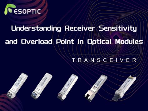 Understanding Receiver Sensitivity And Overload Point In Optical Modules Wuhan Esion Optic Inc