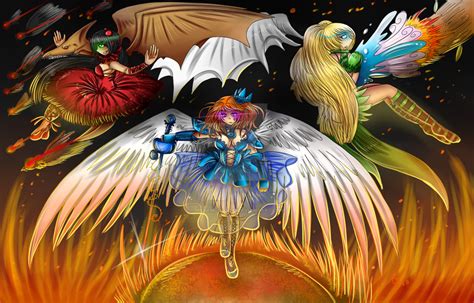 Witch Sisters Ocs By Megami Majou On Deviantart