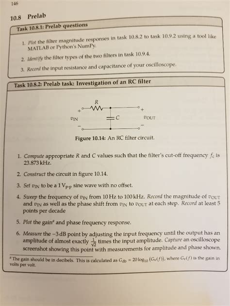 Solved Prelab Task Prelab Questions Plot Chegg Com