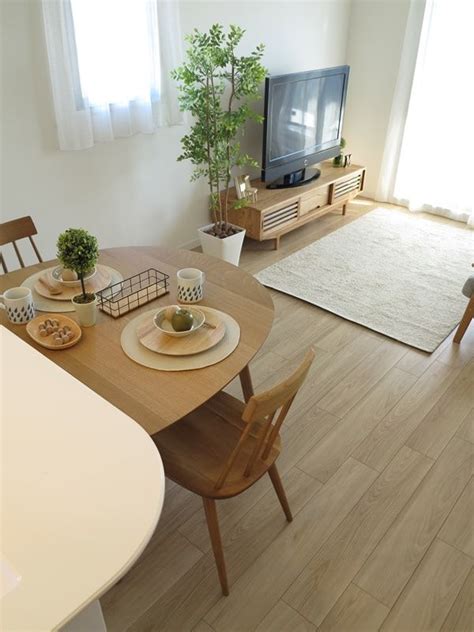 『1ldkのお部屋にナチュラルコーディネートを提案！新婚カップルの新居のイメージで提案しました』 リビング インテリア リビング